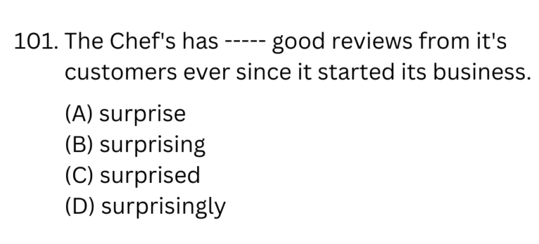 TOEIC Part5解き方のコツ5つ！問題傾向と対策法